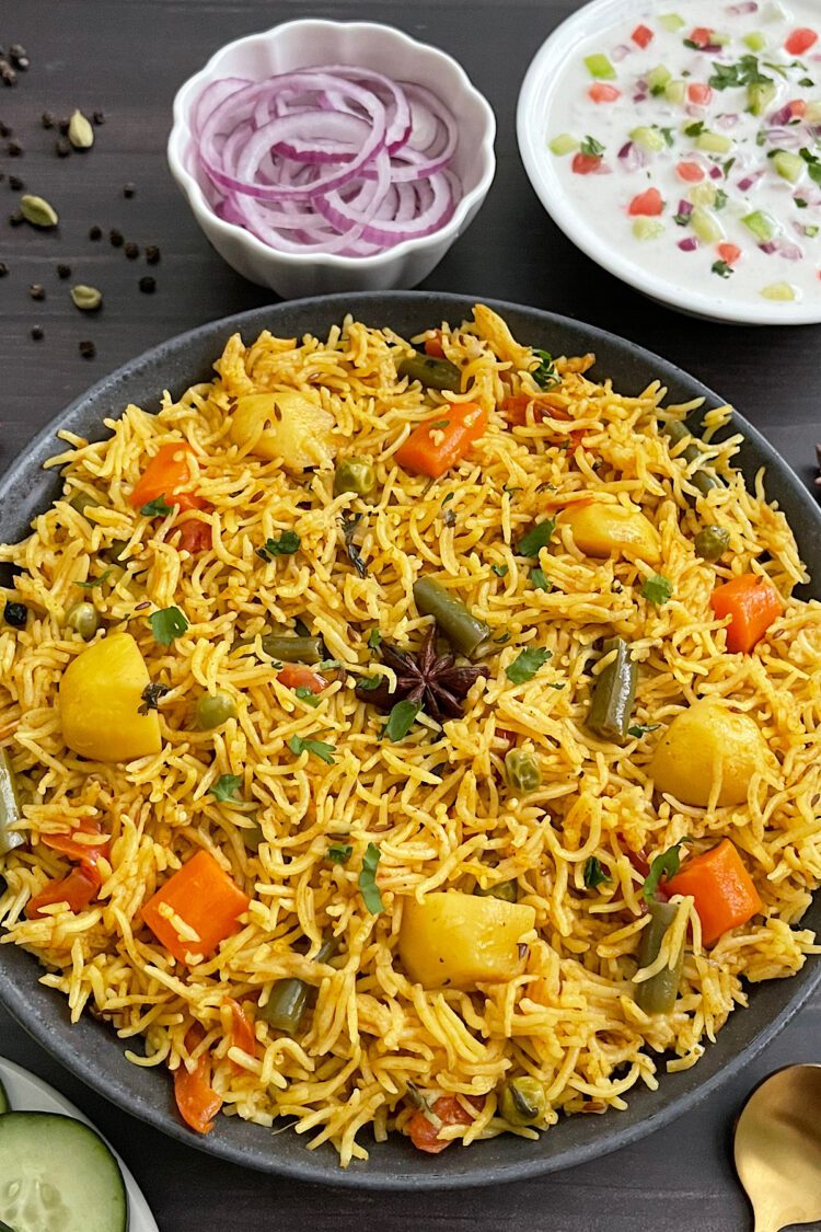 Masala Veg Pulao | One Pot Meal - Cook With Di