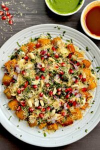 Sweet Potato Chaat | Shakarkandi Chaat - Cook With Di