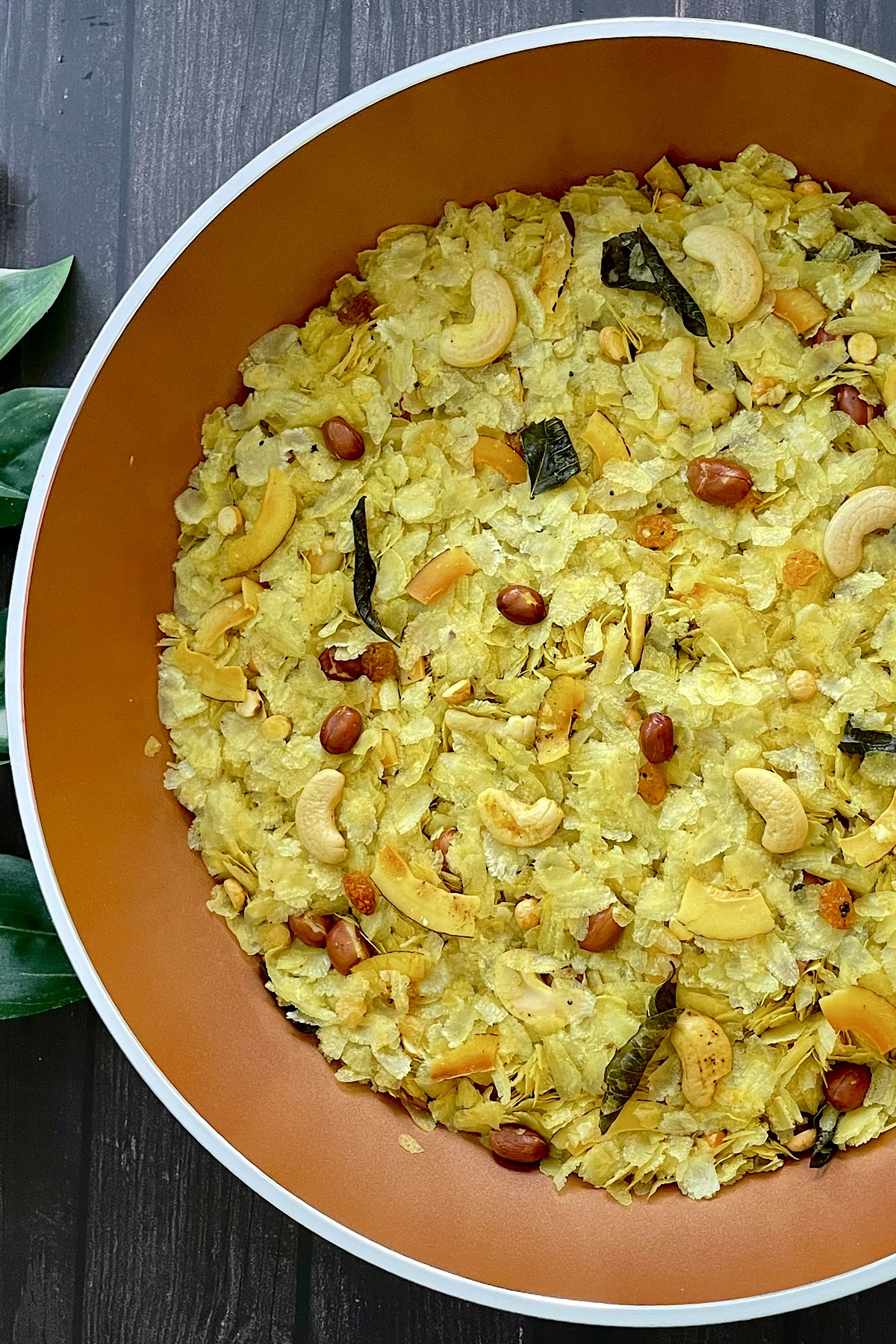 Poha Chivda | Roasted Poha Chivda - Cook With Di