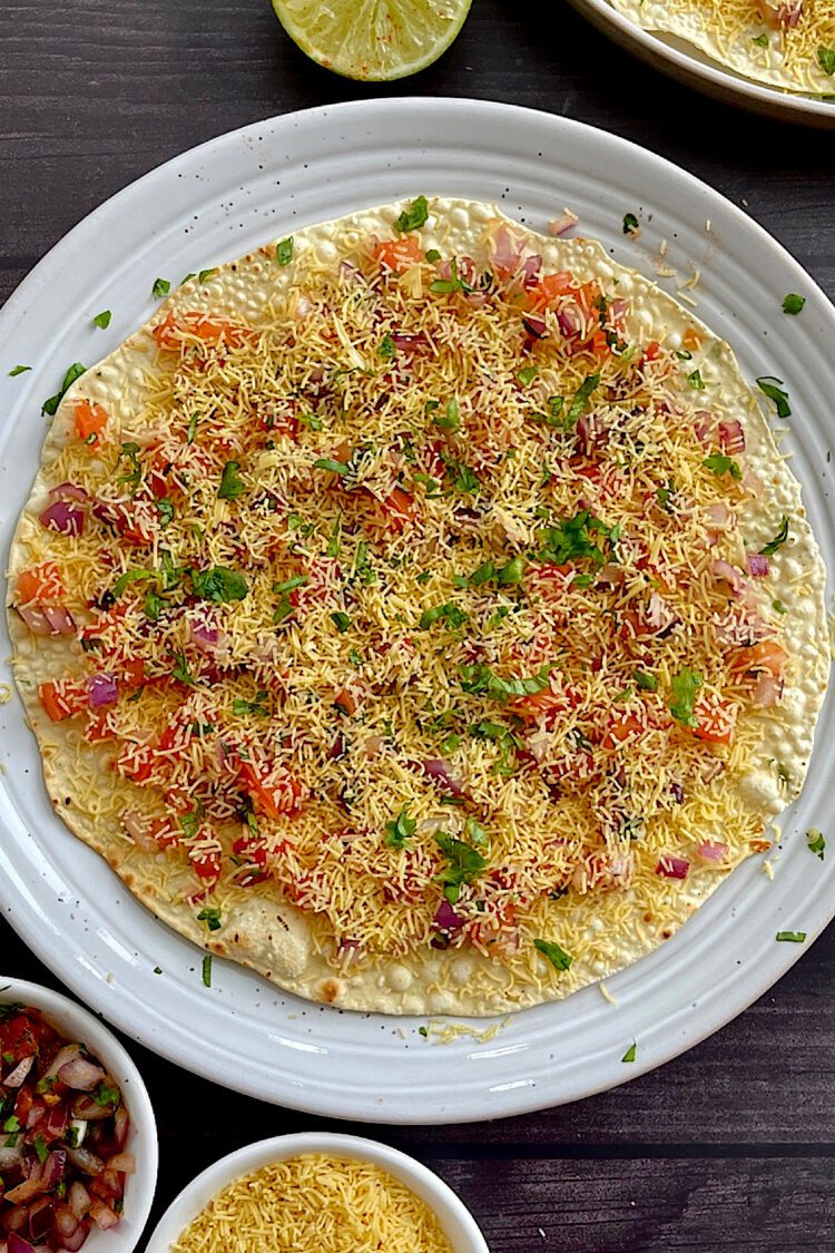 Masala Papad - Cook With Di